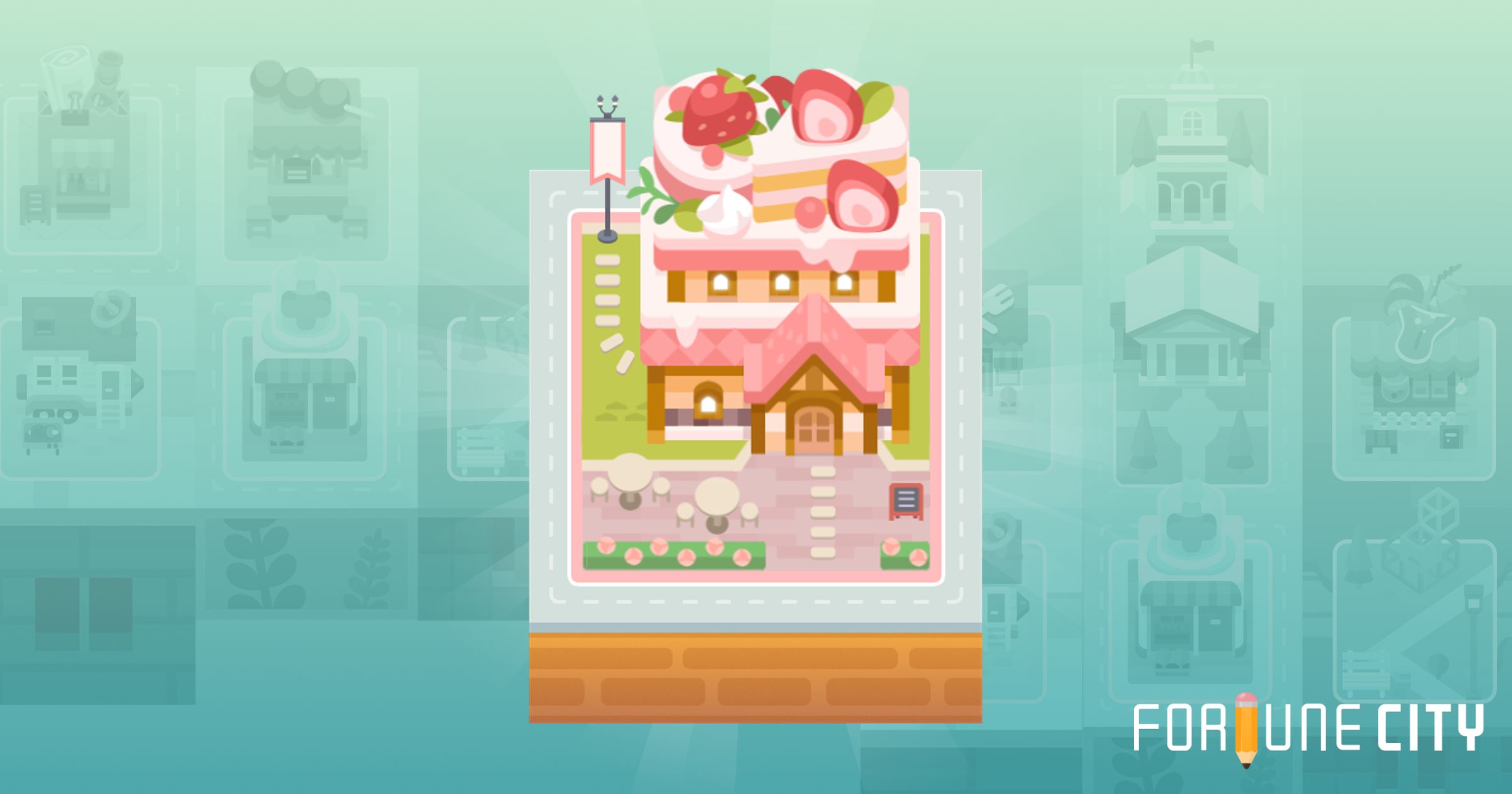 Sweet Berry Dessert Window - Buildings - Fortune City | SPARKFUL