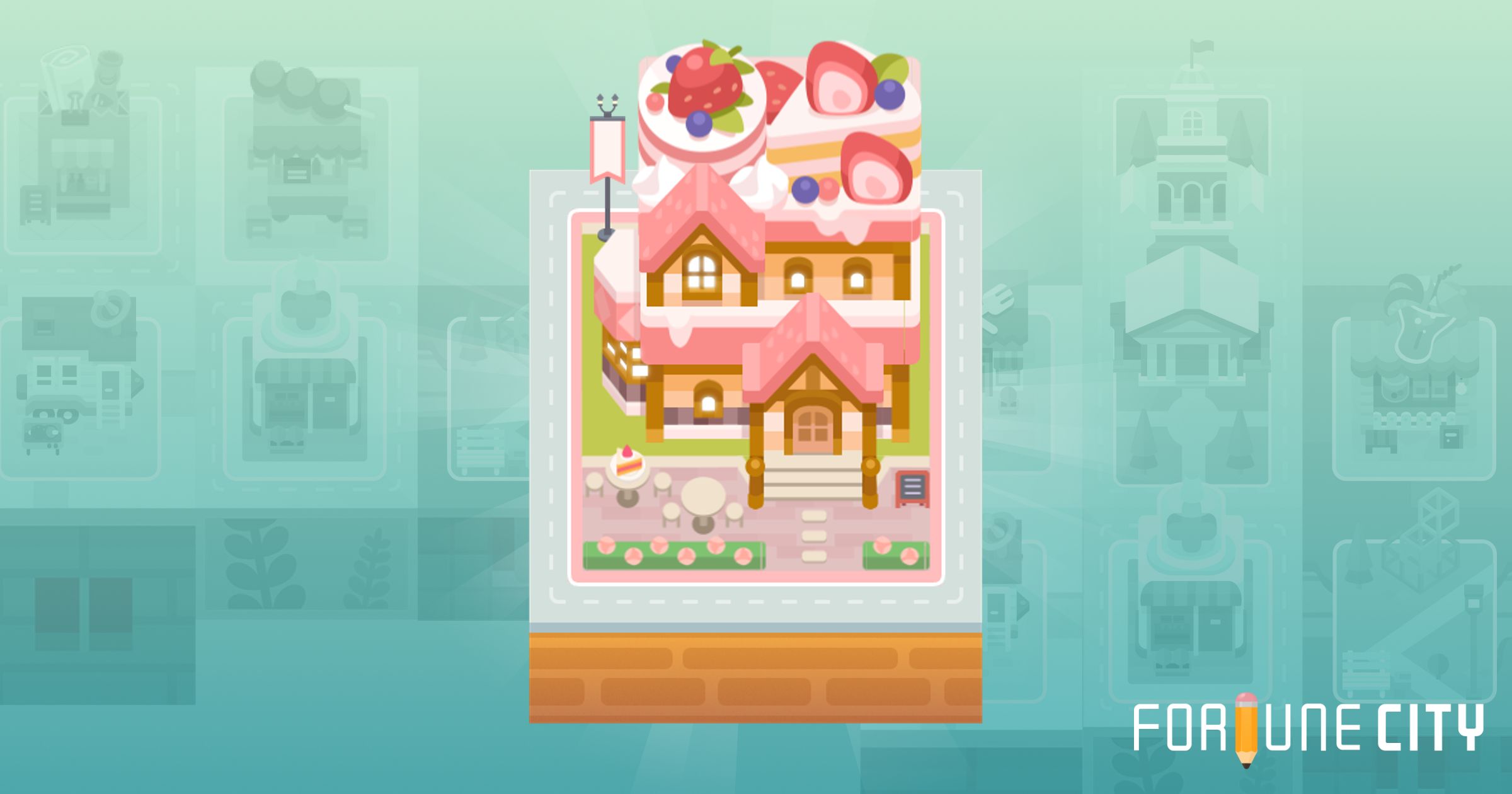 Sweet Berry Cake Shop - Buildings - Fortune City | SPARKFUL