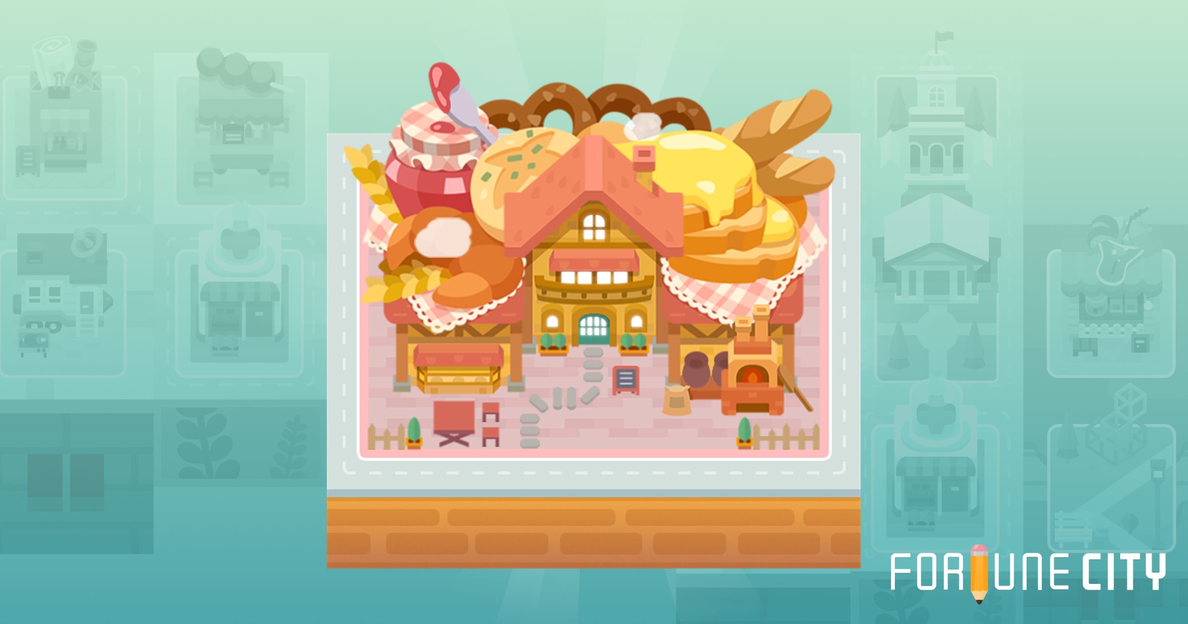 Mini European Bakery - Buildings - Fortune City | SPARKFUL