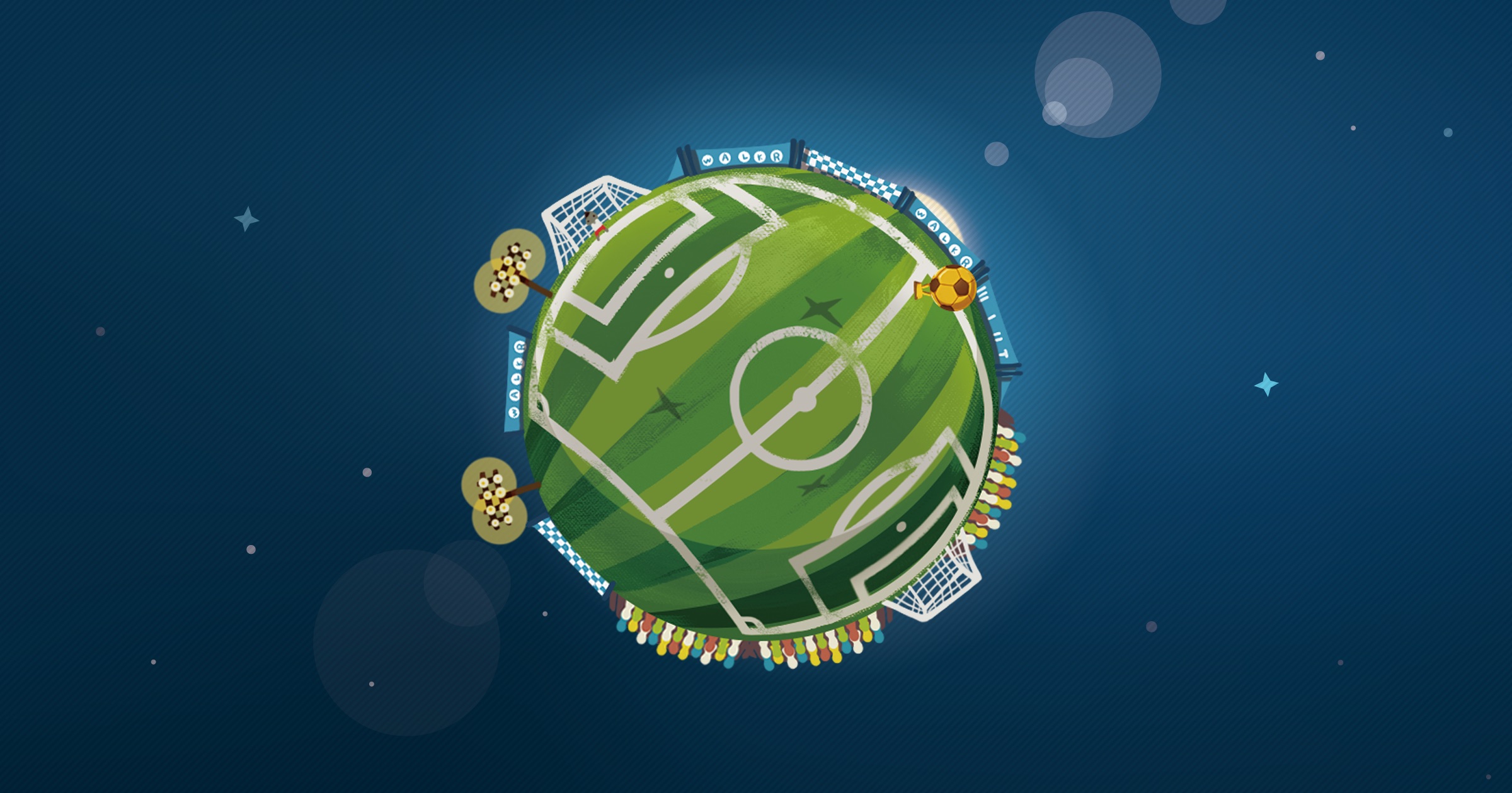 Soccer Sphere - Planets - Walkr | SPARKFUL